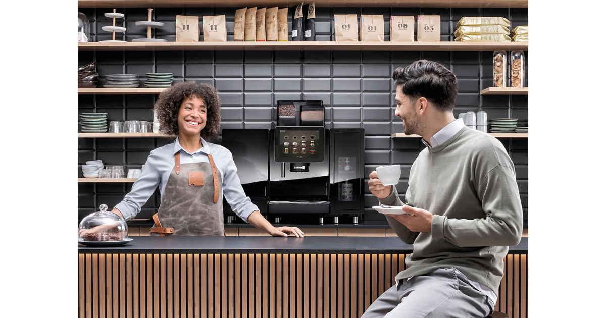 Commercial automatic coffee machines for coffee shop chains