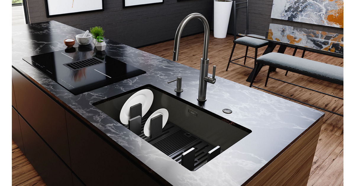 Kitchen taps to really complete the picture